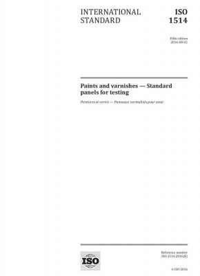ISO 1514:2016 色漆和清漆.试验用标准样板 标准全文